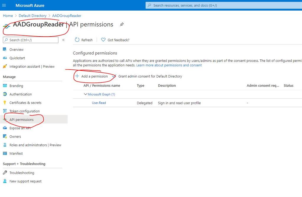 Aad Group Read Member Summary Using C 